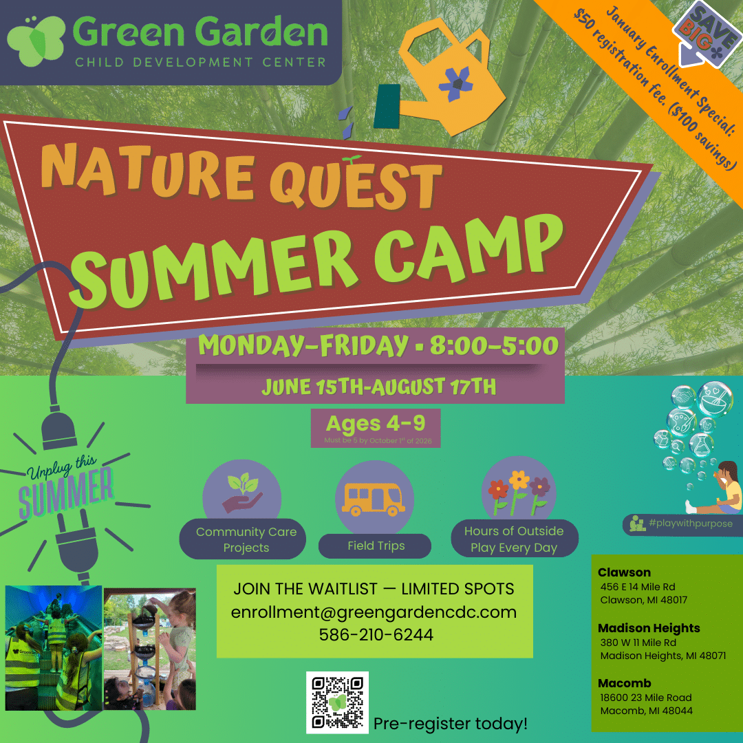 School-Aged Summer Camp - Green Garden Child Development Centers